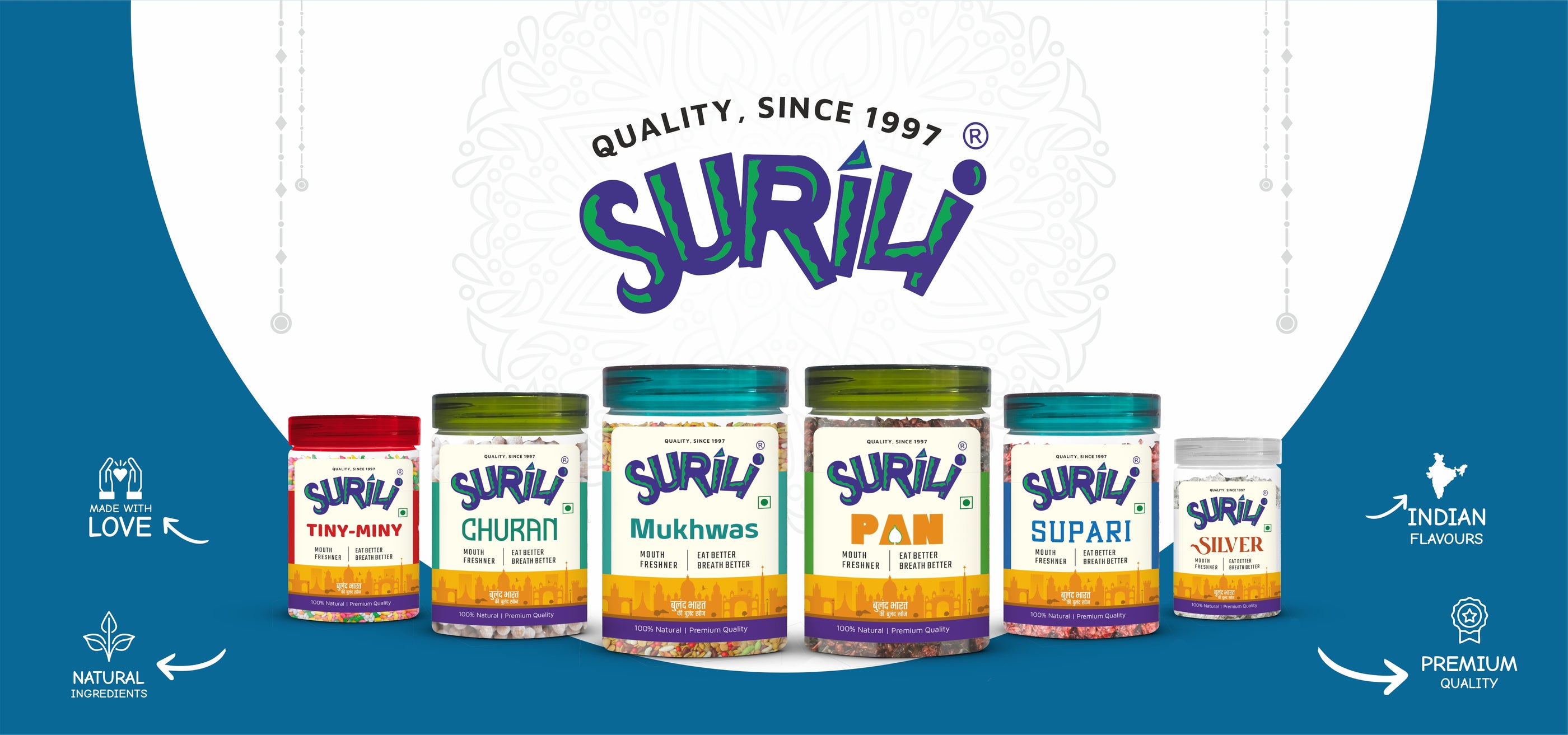 Surili Mukhwas - Premium Mouth Fresheners with Authentic Flavors ...